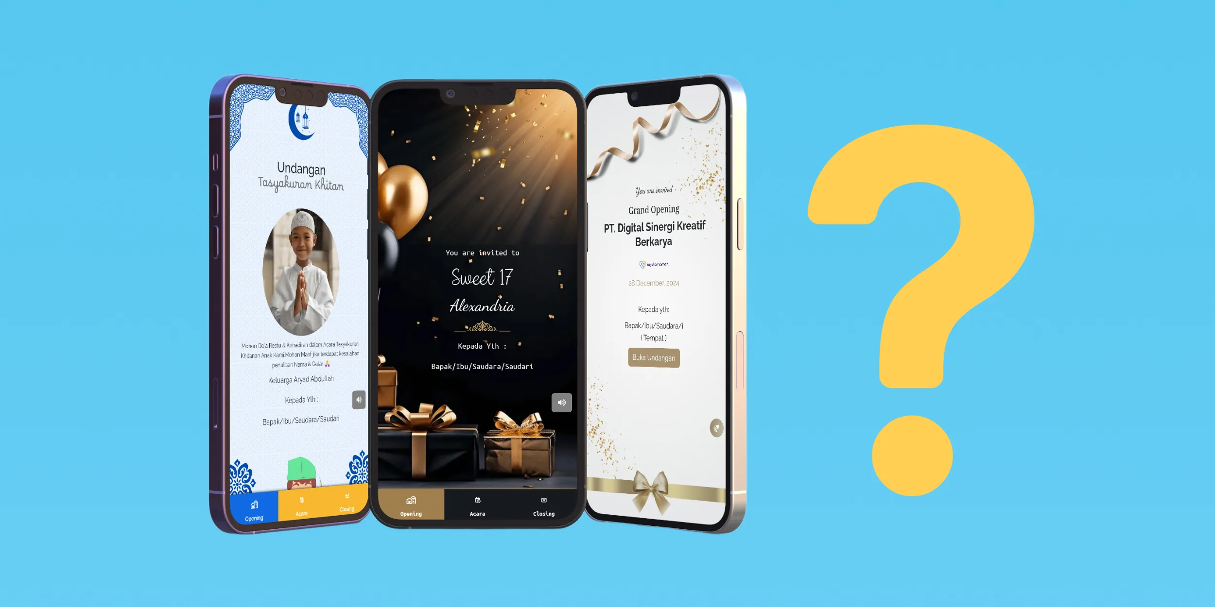 Tutorial Lengkap Cara Membuat Undangan Digital Dari Awal - Argamomen Tutorial Lengkap Cara Membuat Undangan Digital Dari Awal - Argamomen
